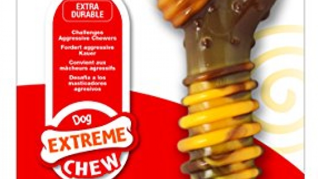 Nylabone Flavor Frenzy Wolf Dura Chew Cheesesteak Flavored Bone Dog ...