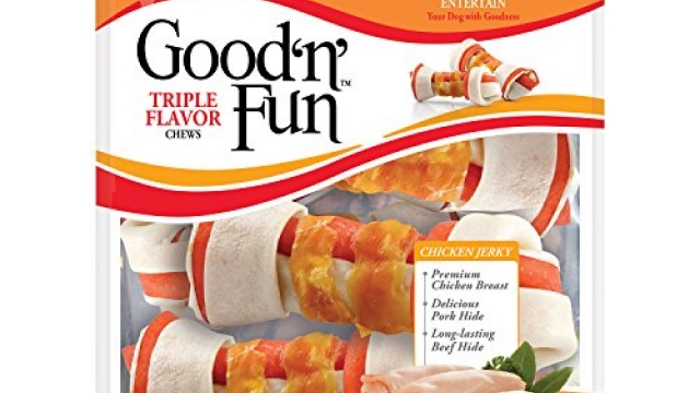 Good ‘N’ Fun Rawhide Bones, Triple Flavor Chews, 6-Count Reviews ...